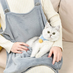 Cat Apron Pouch Carrier | Hands-Free Cozy Pet Holder – CatCurio Pet Store
