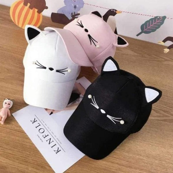 Cat Summer Caps | Breathable, Cute & Adjustable Caps – CatCurio Pet Store