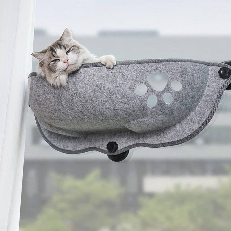 Cat Window Shelf Bed | Heavy-Duty 20KG Sunbathing Perch for Cats ...