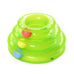 Interactive Triple Play Disc Cat Toy | Multi-Level Tower Toy – CatCurio ...