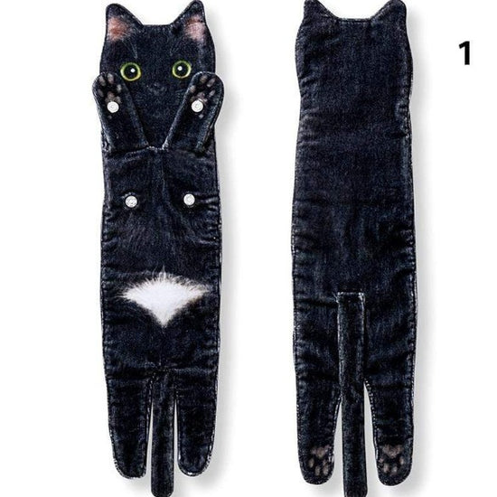 Custom Cat Bath Towels | Personalized Cat Themed Hand Towels – CatCurio ...