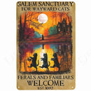 Funny Vintage Metal Cat Signs | metal poster cat – CatCurio Pet Store