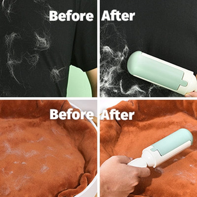 Cat Hair Remover Brush Roller | Reusable Eco-Friendly Lint Toy ...