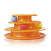 Interactive Triple Play Disc Cat Toy | Multi-Level Tower Toy – CatCurio ...