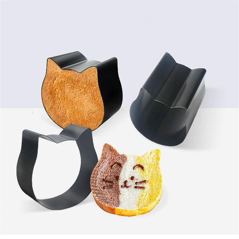 Get Online Toast Mold Toast Box | Cute Cat Shape Cake & Bread Mold ...